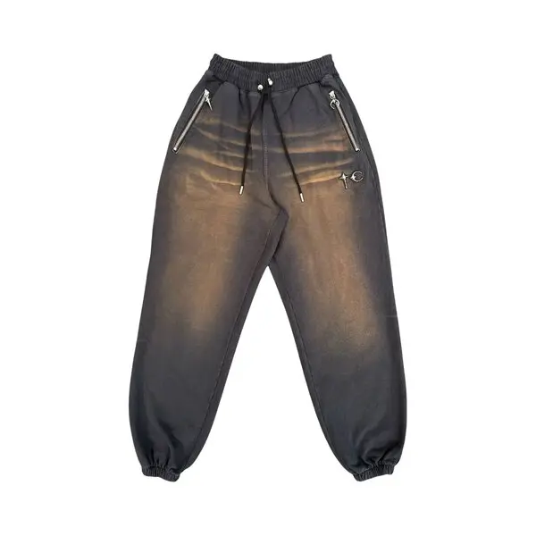THUG CLUB Two Tone Washed Jogger Pants