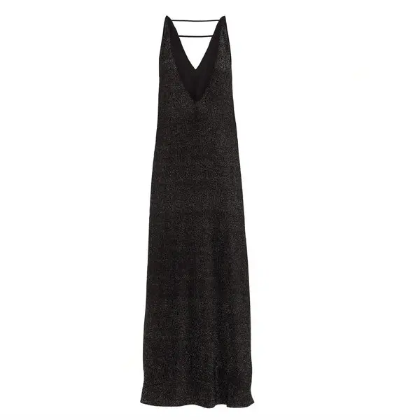 JULIA ALLERT Fashion Evening Double Dress Metallic