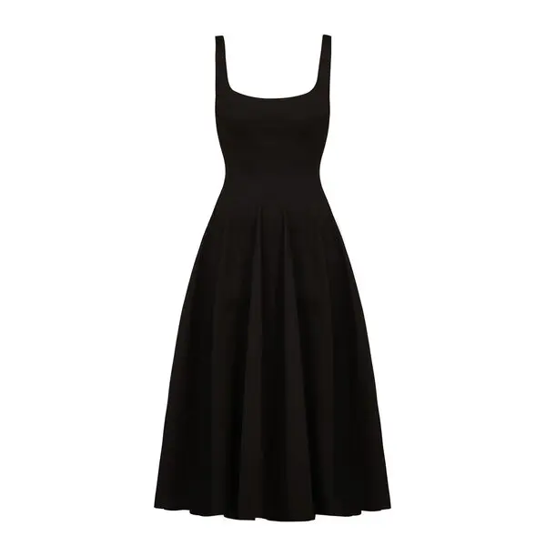 AVENUE 8 Mid-length Poplin Dress