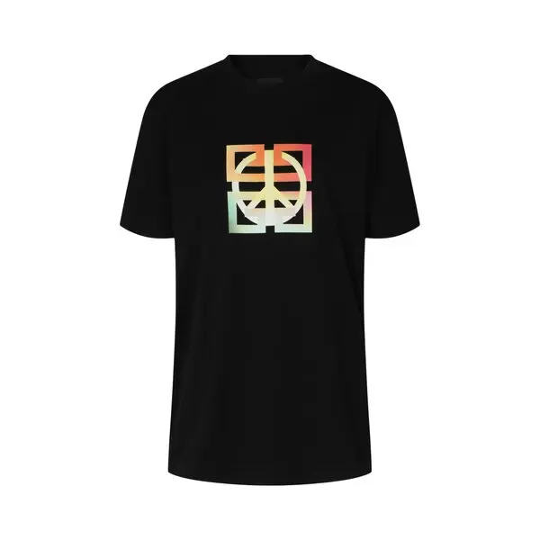 Givenchy 4g Peace Logo Graphic T-shirt