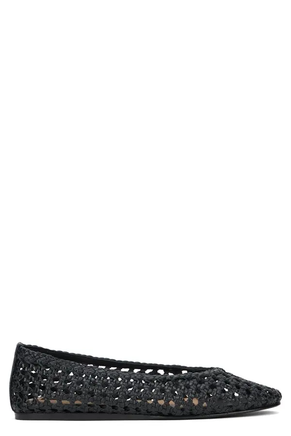 Manebí Woven Leather Ballerina Flats