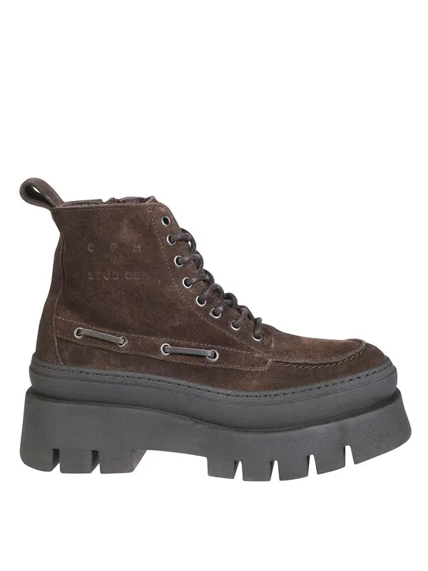 SUMMERY COPENHAGEN Lace-up Mini Boot