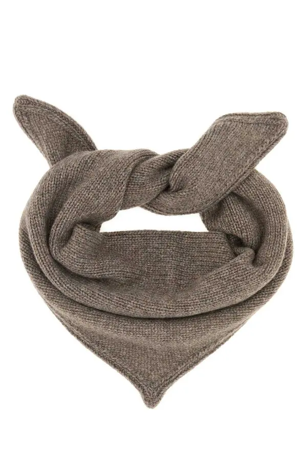 THE ROW Dove Cashmere Pyrite Scarf - Grey