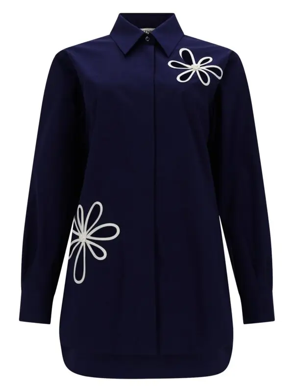 Fendi Cotton Poplin Shirt