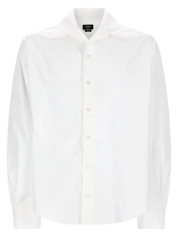 Fendi S 100% Cotton Shirt
