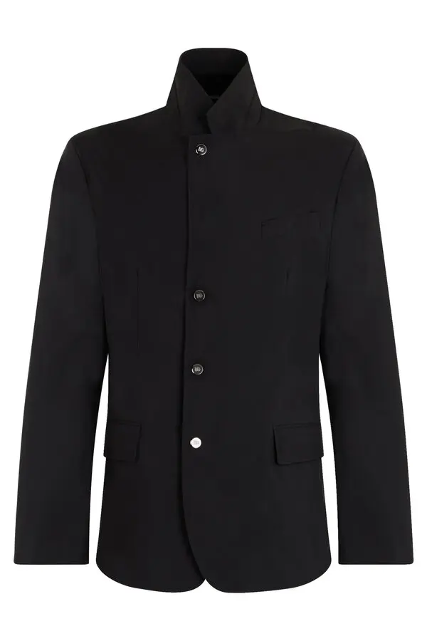 Dolce & Gabbana High-collar Button-front Jacket