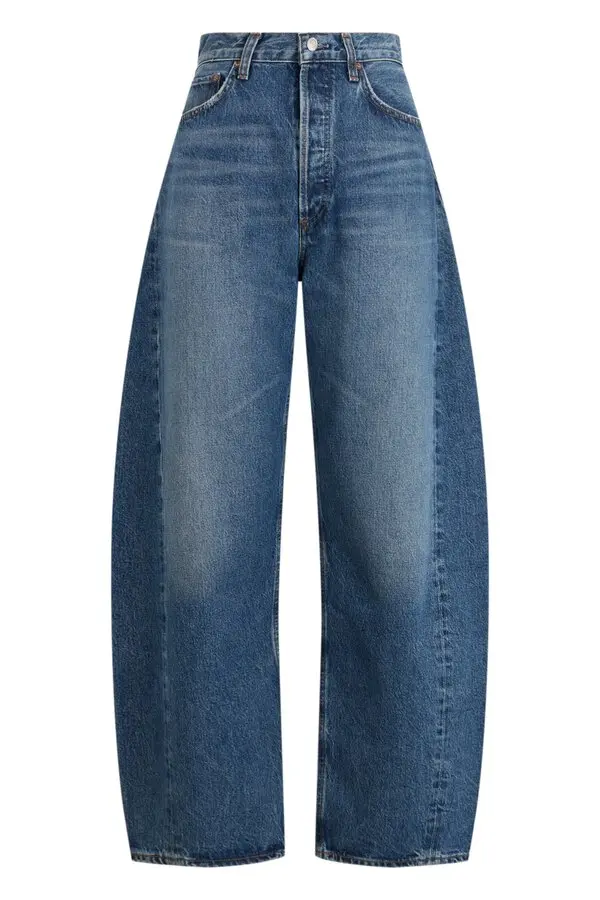 AGOLDE Balloon Jeans With High-rise Loose Fit - Denim