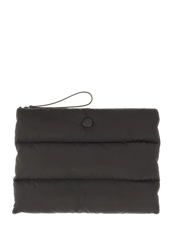 Moncler Caradoc Computer Case With Leather Inserts