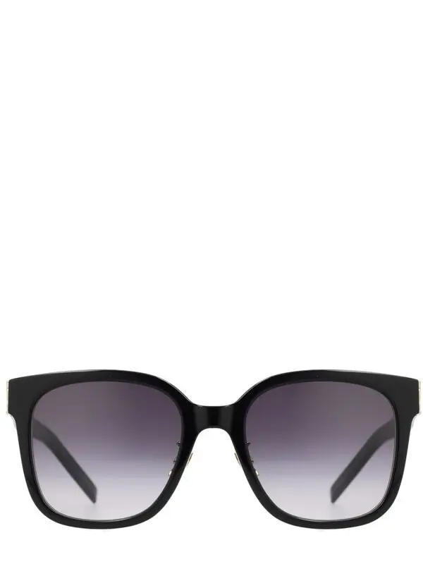 Saint Laurent Sleek Acetate Sunglasses M105 - Black