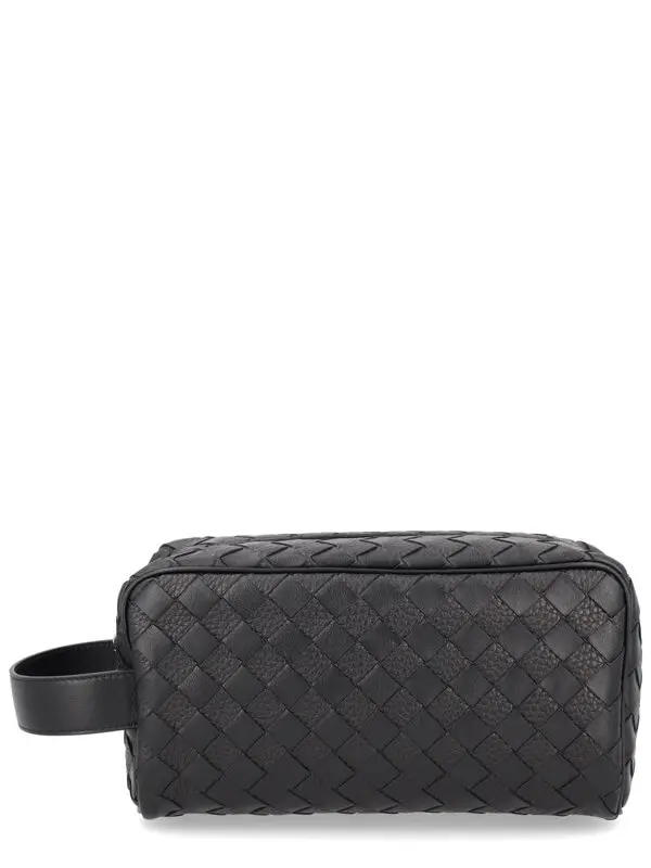 Bottega Veneta Woven Leather Clutch Handbag