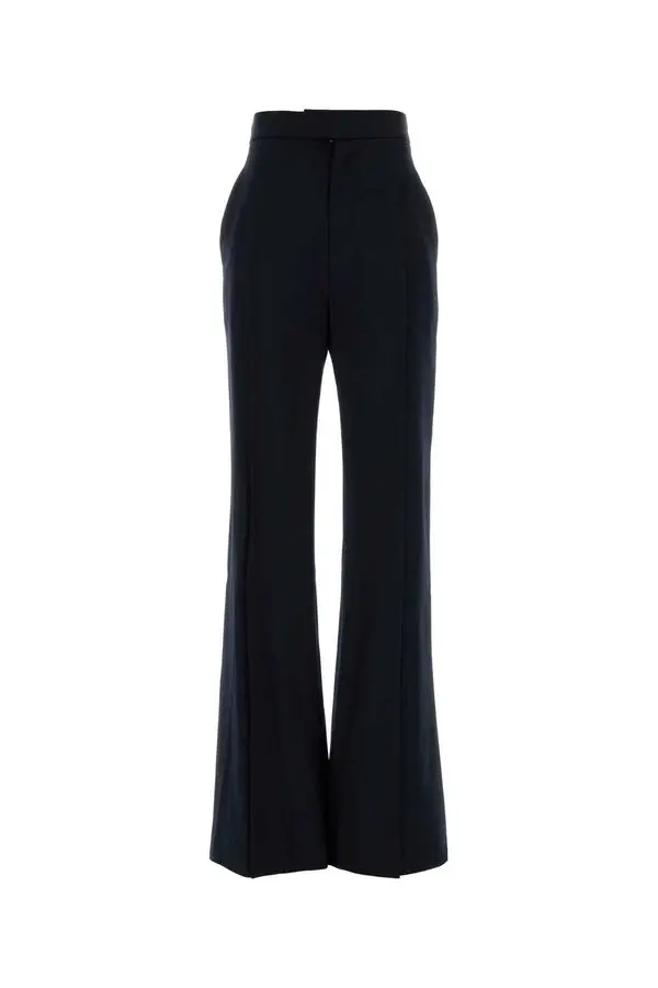 VIVIENNE WESTWOOD Virgin Wool Wide-leg Pants - Blue