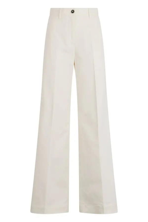 NINE:INTHE:MORNING High-waist Wide-leg Pants