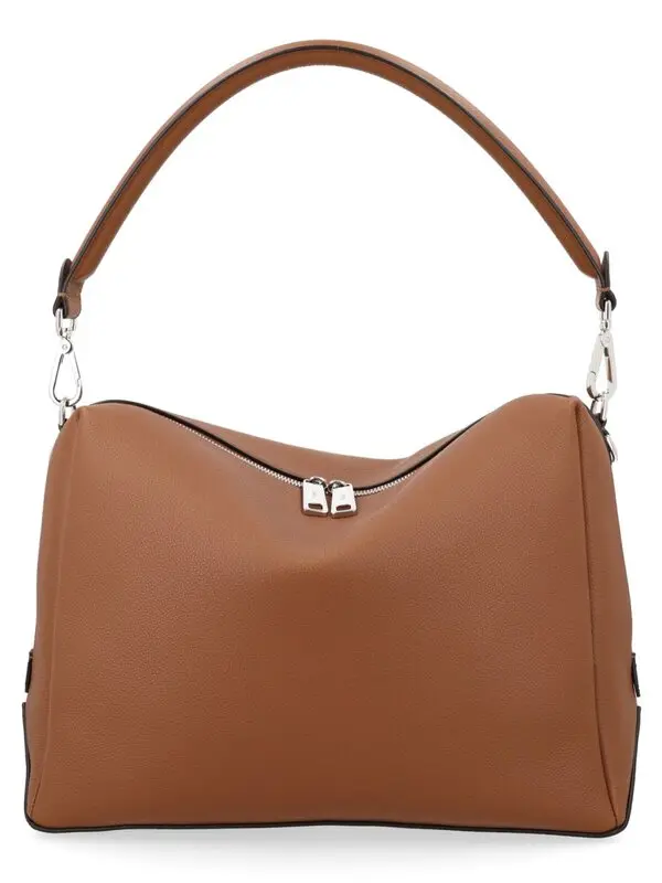 Fendi Lui" Large Leather Shoulder Bag 27 X 34 X 13 Cm - Brown