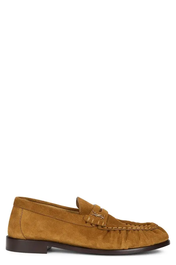 Saint Laurent Suede Loafers