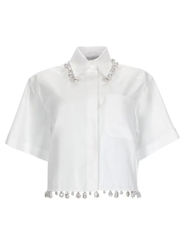 Sportmax Boxy Cotton Shirt For