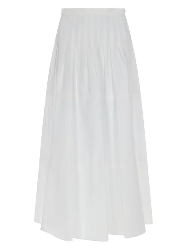 Max Mara Opera Long Cotton Skirt