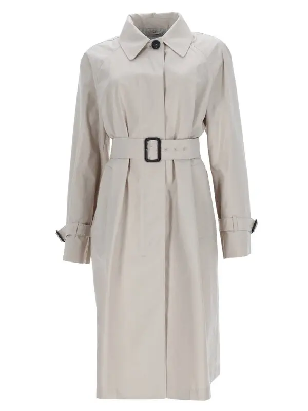 Max Mara Anti-drip Trench Jacket - Beige