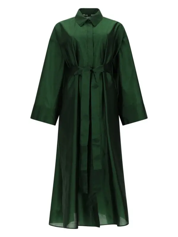 Max Mara Silk-blend Chemisier Gown