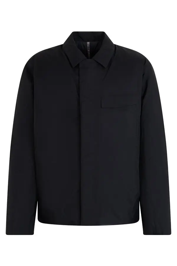 Veilance Minimal Collar Button-front Jacket - Black