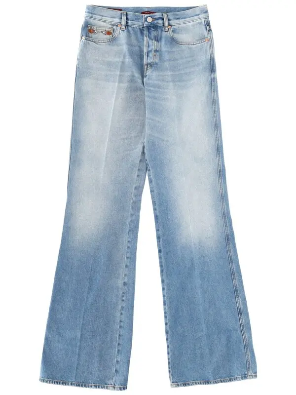 Gucci Flared Wide-leg Jeans