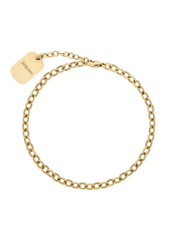Saint Laurent Mini Chain Bracelet