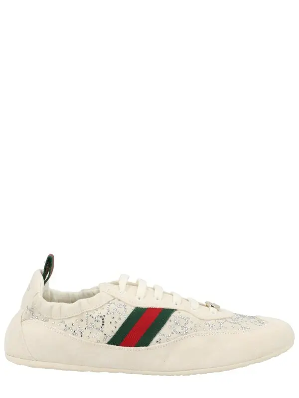 Gucci Shift 100% Calfskin Leather Sneaker