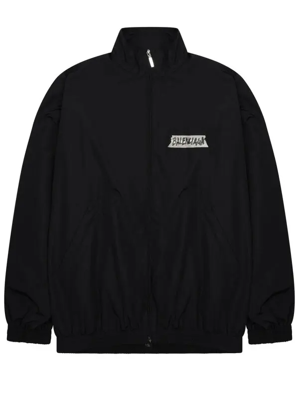 Balenciaga Masking Tape-detail Sports Jacket