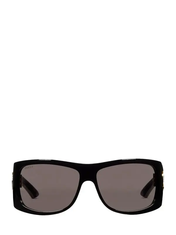 Gucci Square Sunglasses - Black