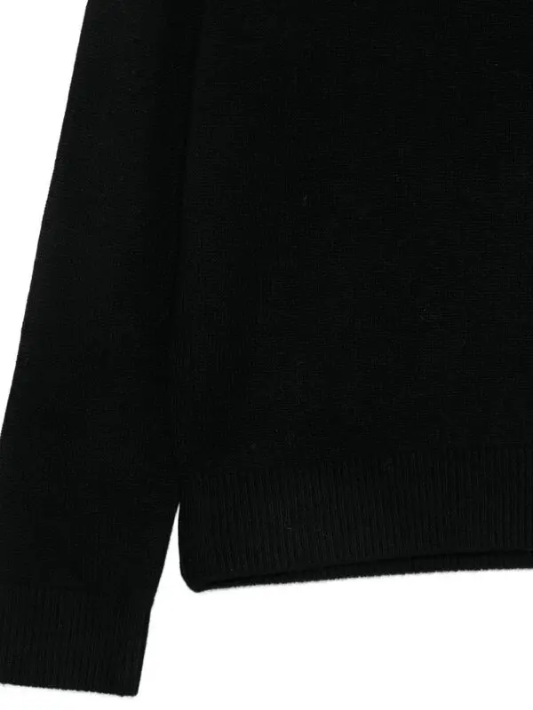 DUNST Wool And Cashmere V-necked Sweater