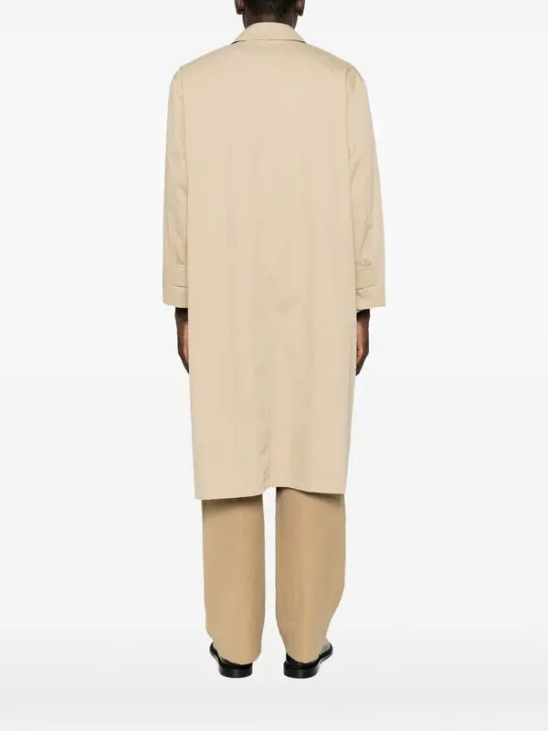 DUNST Cotton Blend Coat - Beige