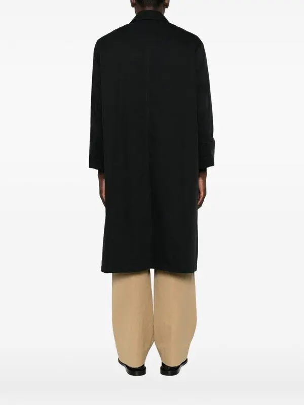 DUNST Cotton Blend Coat - Black