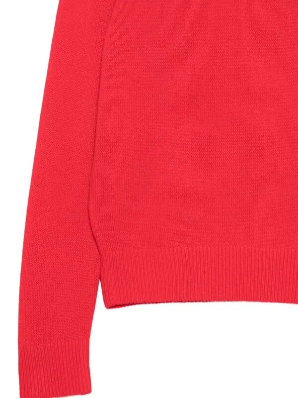 DUNST Wool And Cashmere V-necked Sweater
