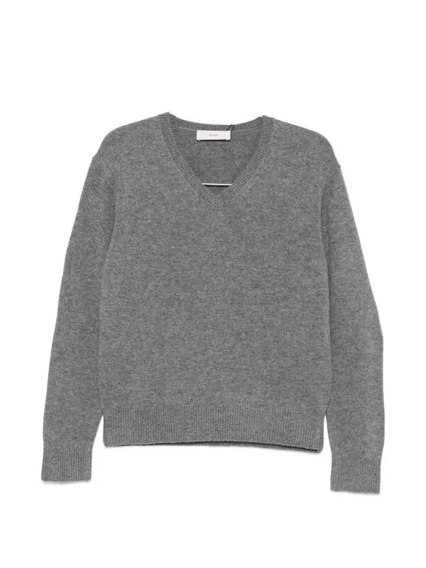 DUNST Wool And Cashmere V-necked Sweater