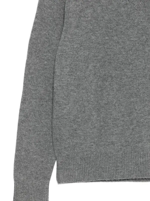 DUNST Wool And Cashmere V-necked Sweater