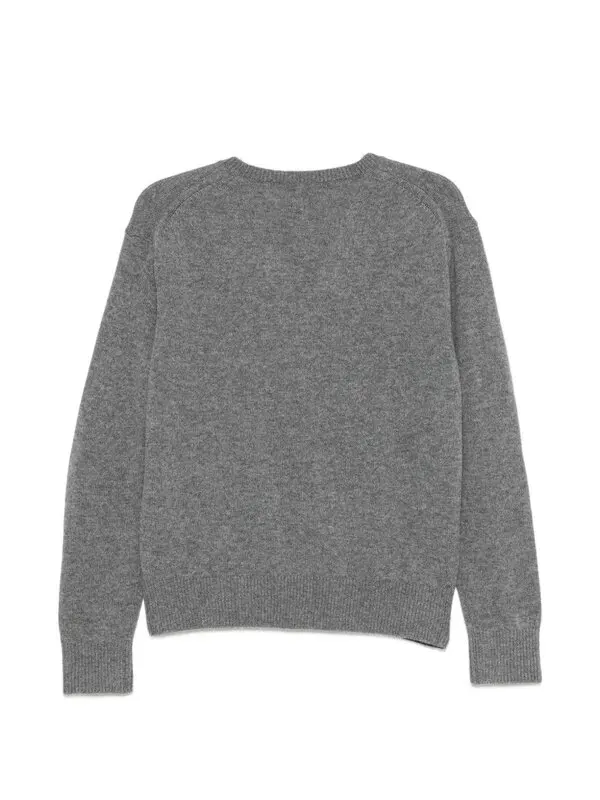 DUNST Wool And Cashmere V-necked Sweater