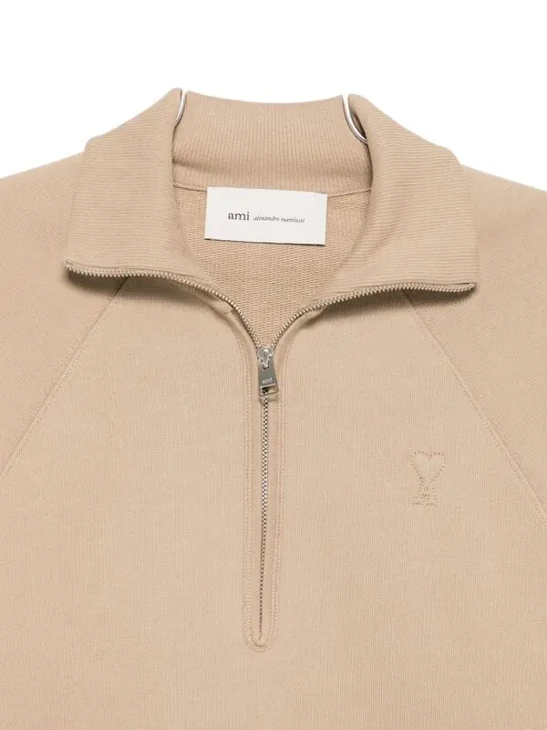 AMI Paris De Coeur Cotton Sweatshirt
