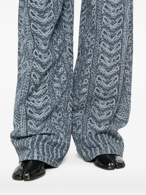 DIESEL® Wide-leg Denim Jeans
