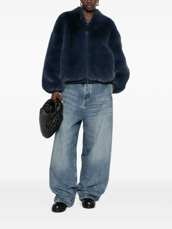 THE FRANKIE SHOP Senna Faux Fur Jacket