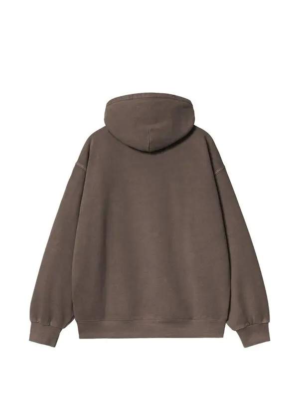 Carhartt Work In Progress Logo Cotton Hoodie