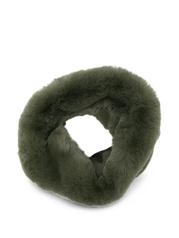 THE FRANKIE SHOP Ginevra Faux-fur Scarf - Green