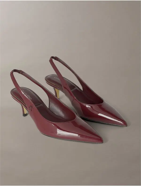 Calvin Klein Emyrsen Slingback Heel - Red
