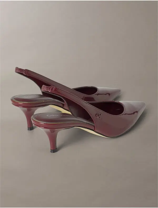 Calvin Klein Emyrsen Slingback Heel - Red