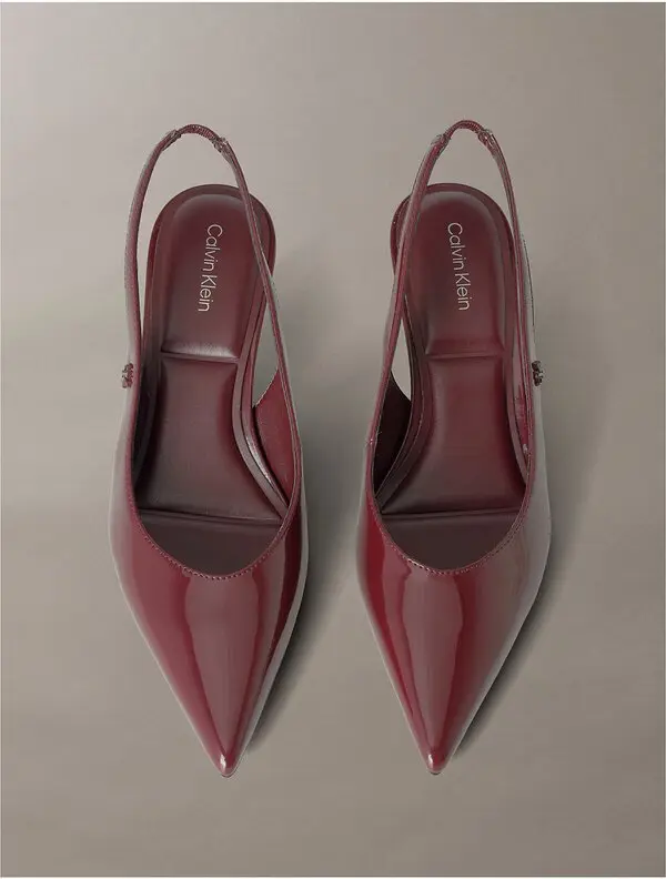 Calvin Klein Emyrsen Slingback Heel - Red