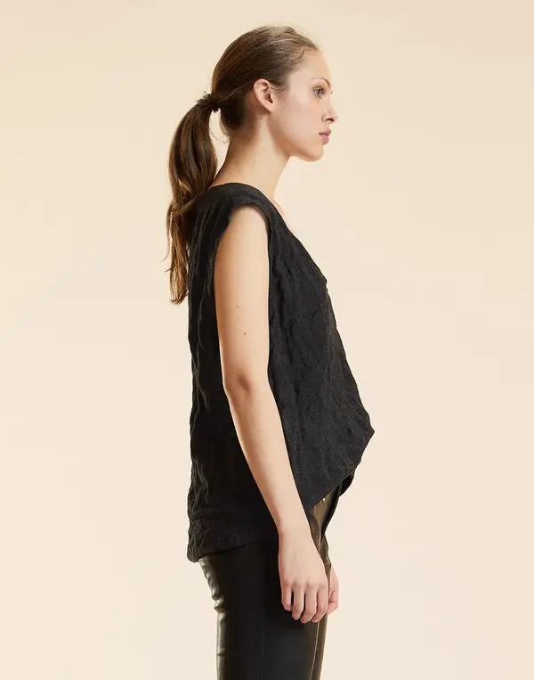 Cynthia Rowley Parchment Knit Tank