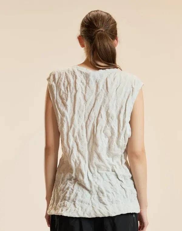 Cynthia Rowley Parchment Knit Tank