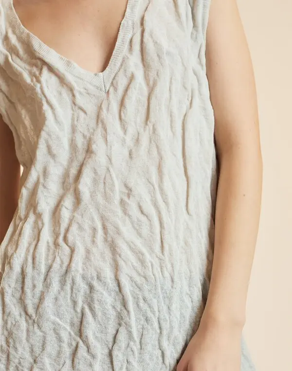 Cynthia Rowley Parchment Knit Tank