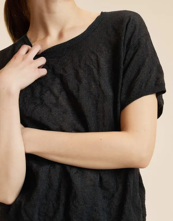 Cynthia Rowley Parchment Knit Tee