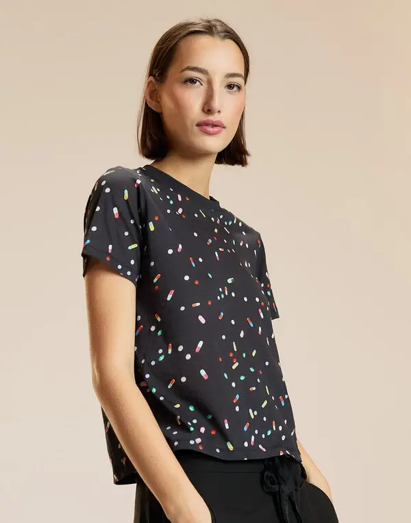 Cynthia Rowley Pill Printed Tee