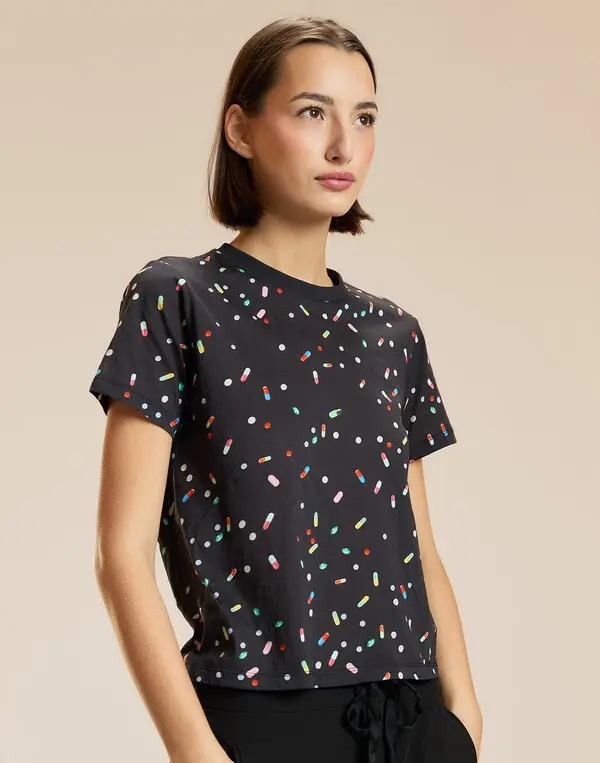 Cynthia Rowley Pill Printed Tee