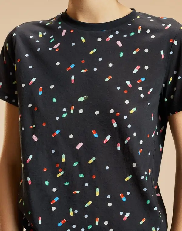 Cynthia Rowley Pill Printed Tee